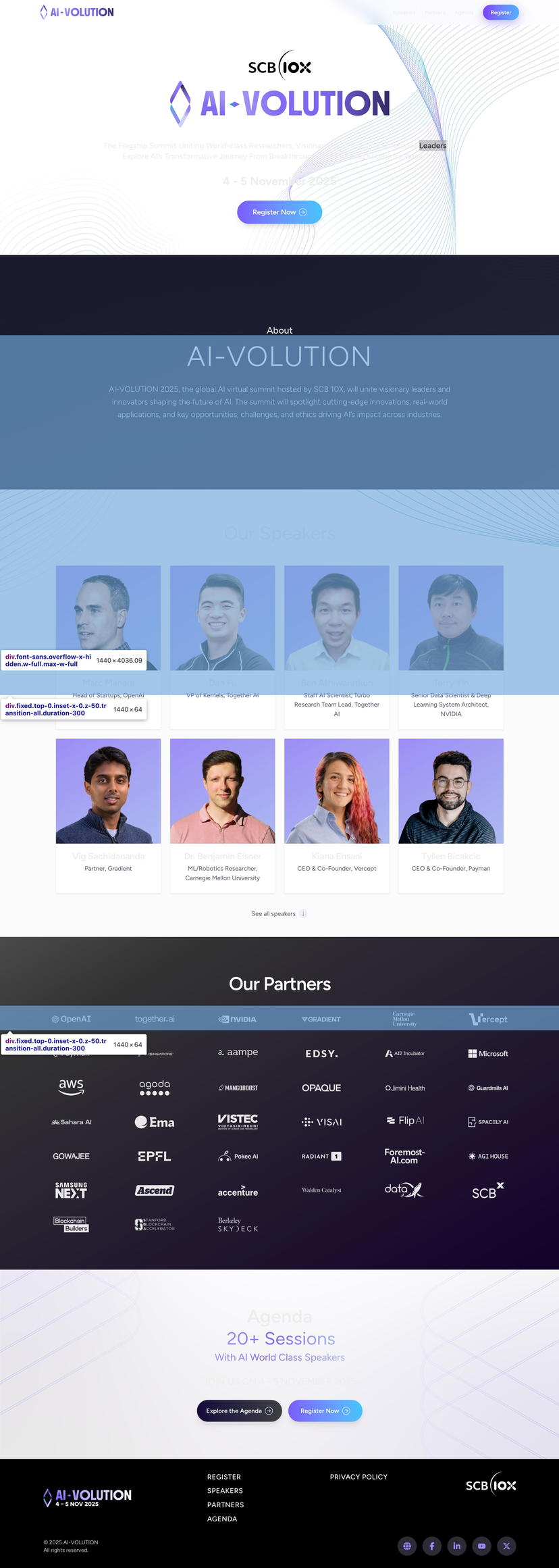 AI Volution - Event Registration | SwipePages | SwipePages