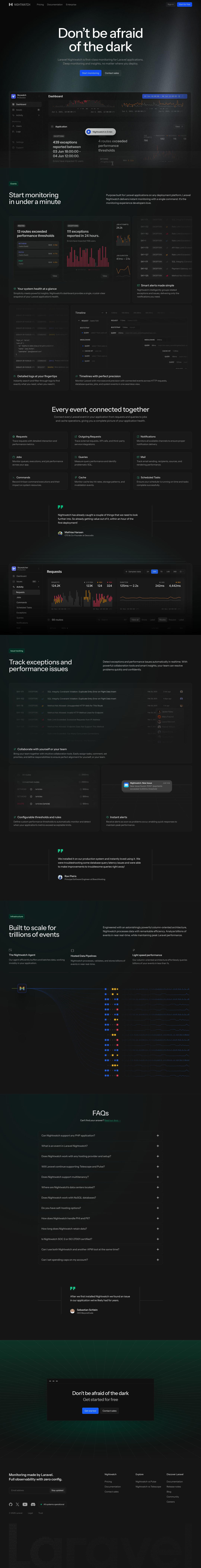 Error Tracking | SwipePages | SwipePages